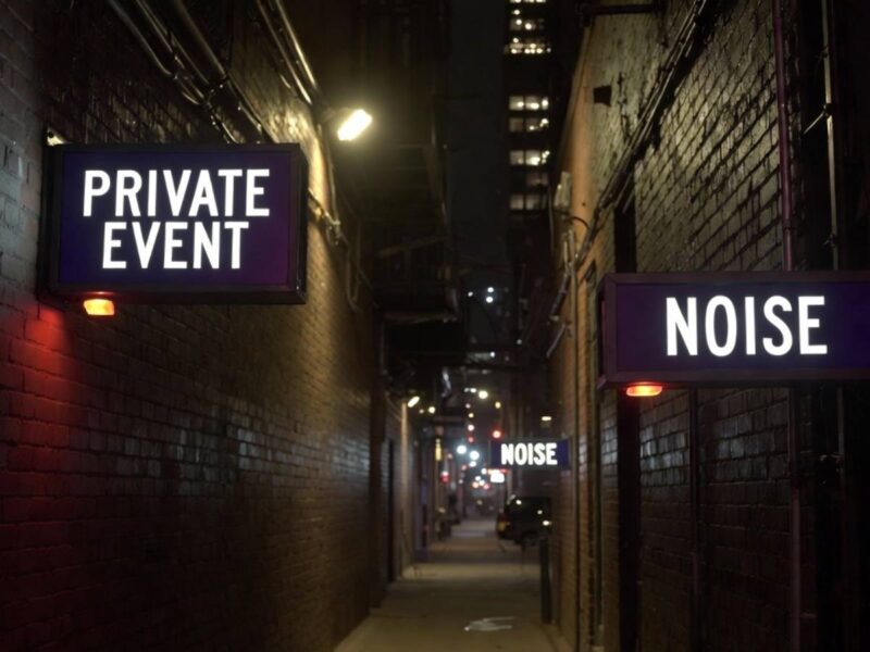 NYC Private Event Noise Laws: A Practical Guide for Party Planners